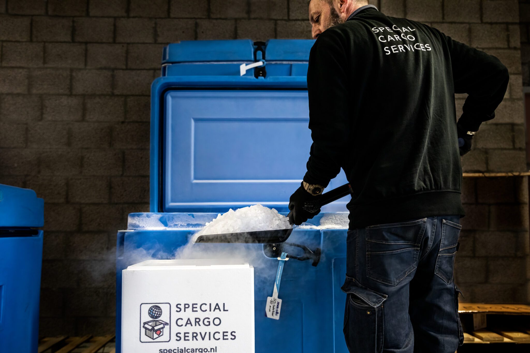 Droogijs & re-icing - Special Cargo Services